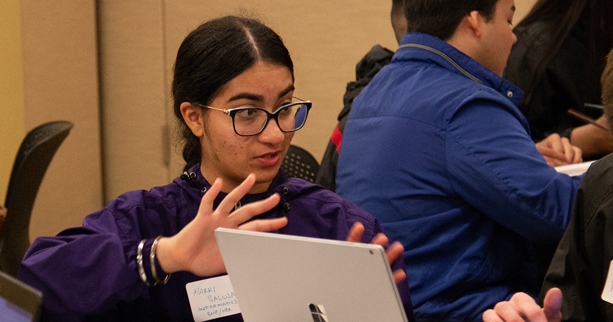 Informatics students pilot 'Hack for Social Good' hackathon | Information School | University of ...