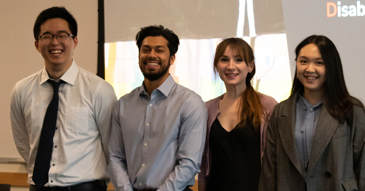 MSIM students study broadband needs of disabled users | Information School | University of ...