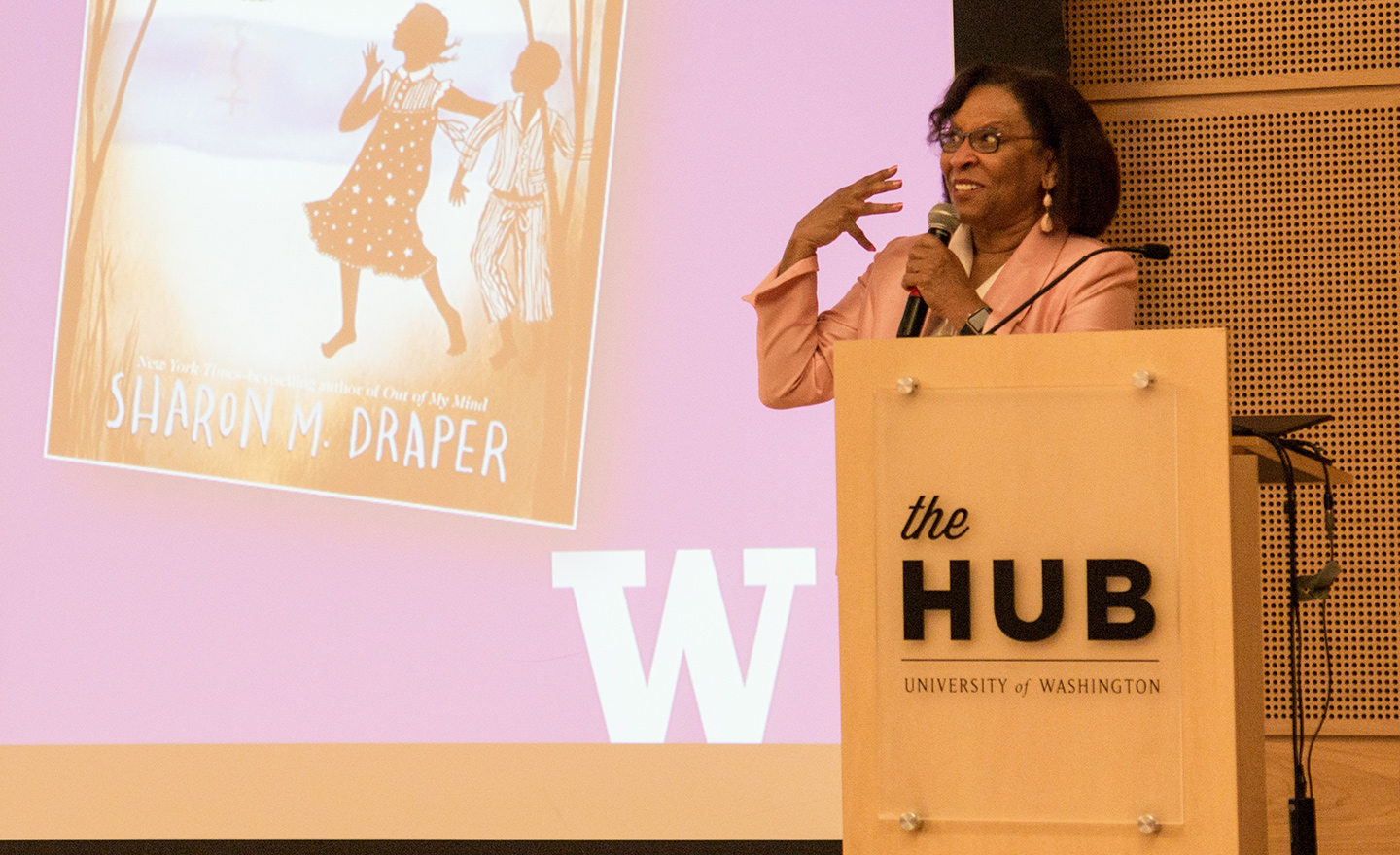 'Library is where our strength is,' Sharon Draper says in lecture ...