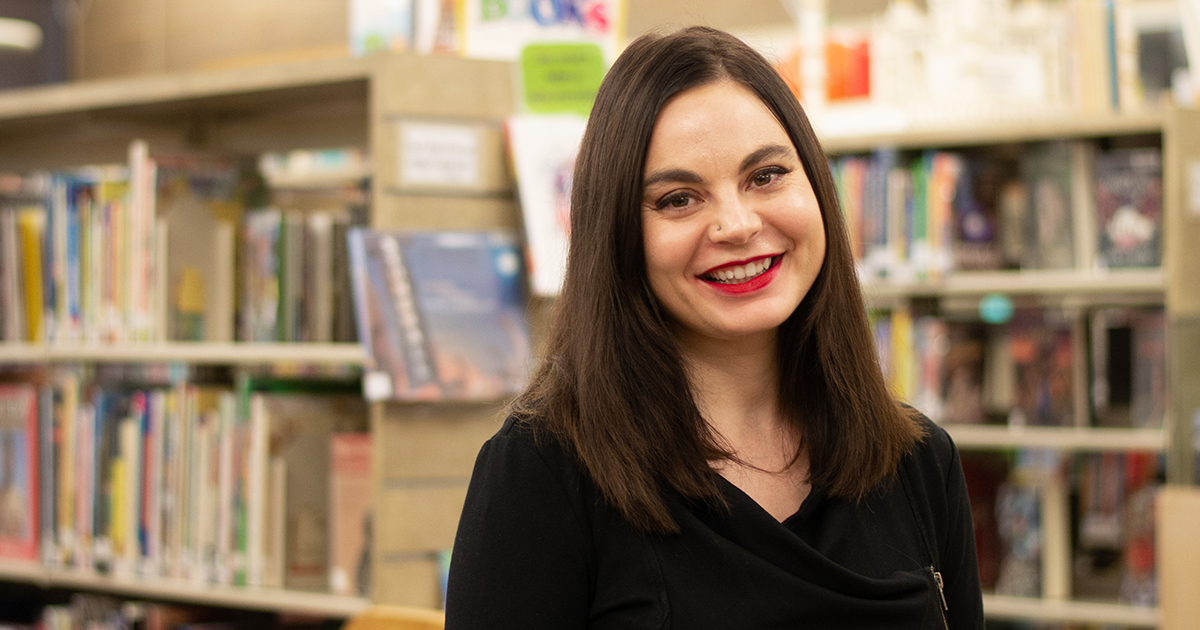 With her MLIS, librarian was ready for uncharted territory ...