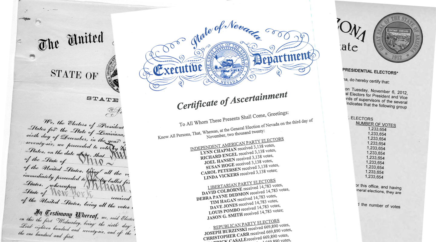 Podcast: the documents that elect a president | Information School ...