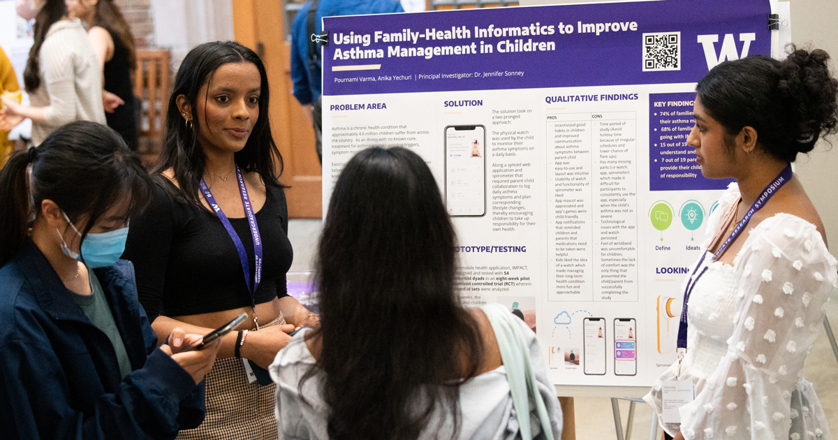 Informatics students show their work at research symposium ...