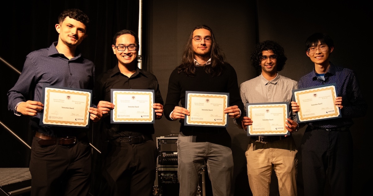 Capstone celebrates student success and real-world impact | Information ...