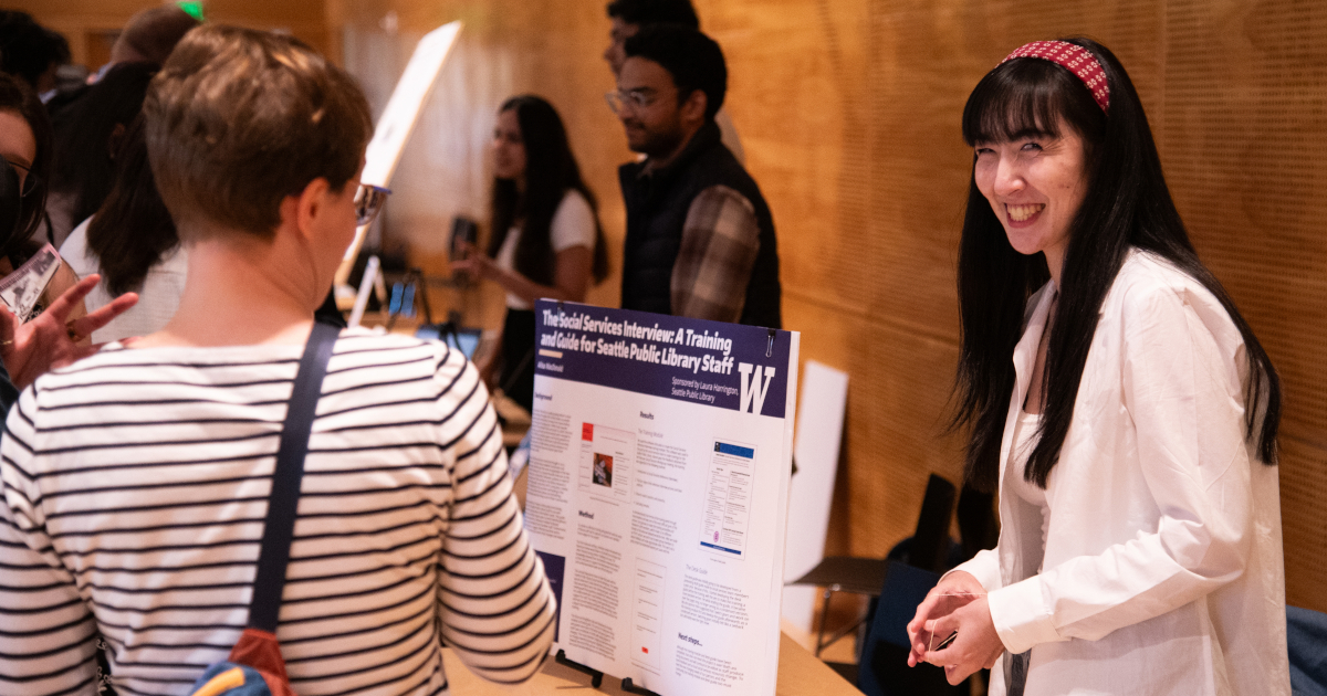 Annual iSchool Showcase celebrates student achievements | Information ...